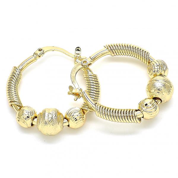 Argolla Pequeña 02.170.0305.25 Oro Laminado, Diamantado, Dorado ...